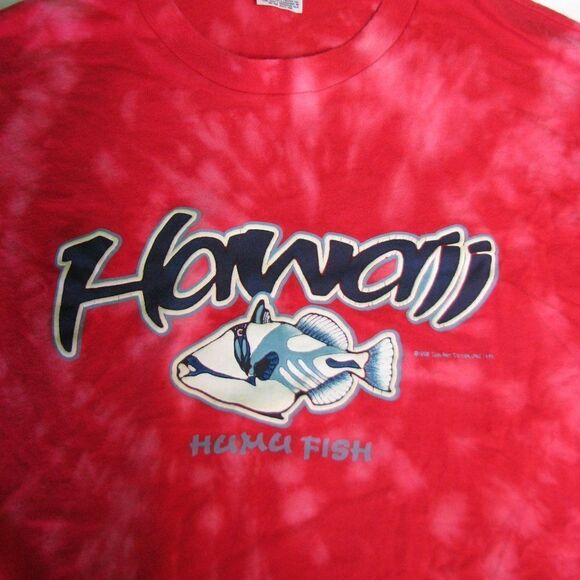 Hanes | Shirts | Vintagehawaii Humu Fishtiedyetshirt | Poshmark